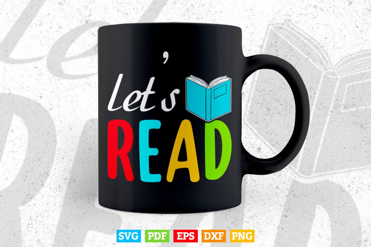 Book It's Reading Library Lovers Svg Png Cut Files. – Vectortshirtdesigns
